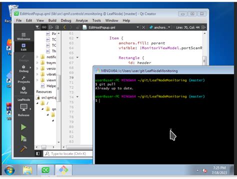 Development Workflow For Leaf Node Monitoring Leaf Node