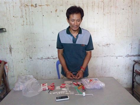 ជនសង្ស័យជួញដូរនិងអ្នកប្រើប្រាស់គ្រឿងញៀនដ៍សកម្មនៅស្រុកទឹកផុស ក្រុងកំពង់ឆ្នាំង