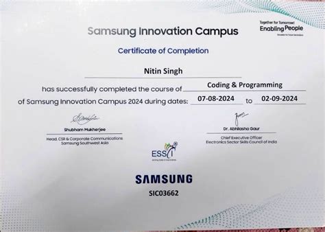 Nitin Singh On Linkedin Coding Programming Thankyou Grateful Samsunginnovationcampus
