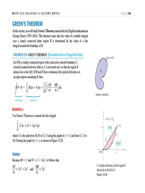 C19 Greens Theorem Pdf