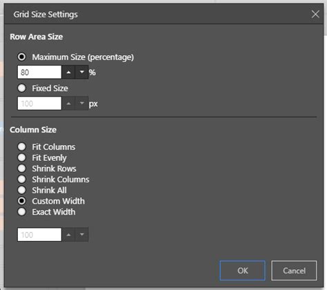 Grid Sizing