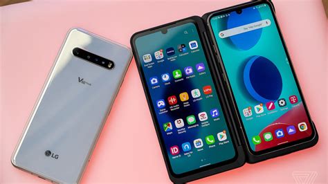 LGs New V ThinQ G Has Two Screens And Can Record K Video The Verge