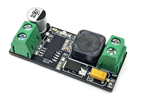 Buck Converter 12v 76v Input 5v Dc Output Electronics Lab