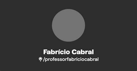 Fabrício Cabral Linktree
