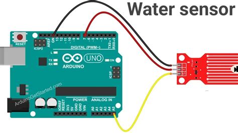Water Sensor With Arduino In Hindi Circuit Code Arduino