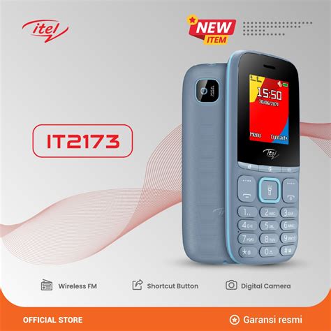 Jual Itel It2173 Featured Phone Garansi Resmi Itel Indonesia Shopee Indonesia