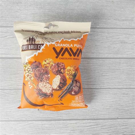 Jual Yava Granola Puffs 35g Vegan Vegetarian Shopee Indonesia