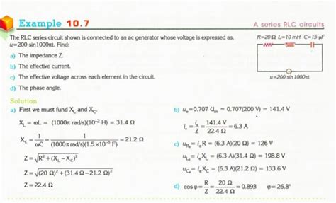 Waves Voltage Of Source In RLC Circuit Physics Stack Exchange