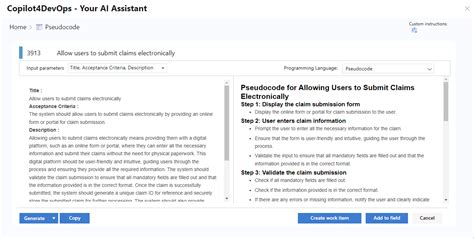 Work Item Ai Solution For Azure Devops Copilot4devops Plus