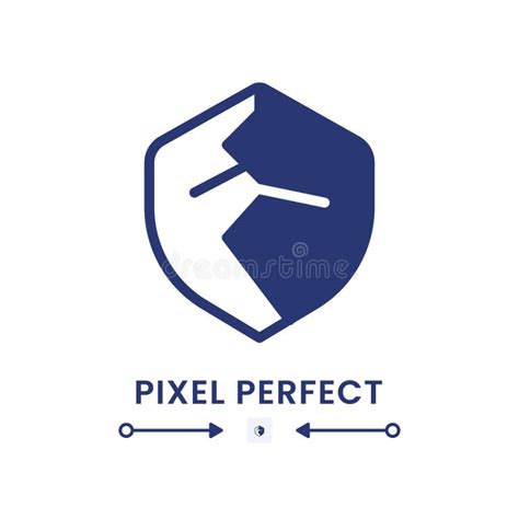 Security Weaknesses Black Solid Desktop Icon Stock Vector