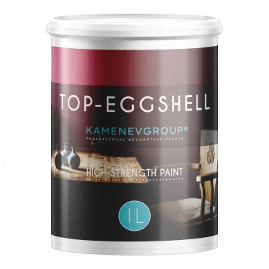 KAMENEVGROUP TOP-EGGSHELL матовая высокопрочная краска создает эффект ...
