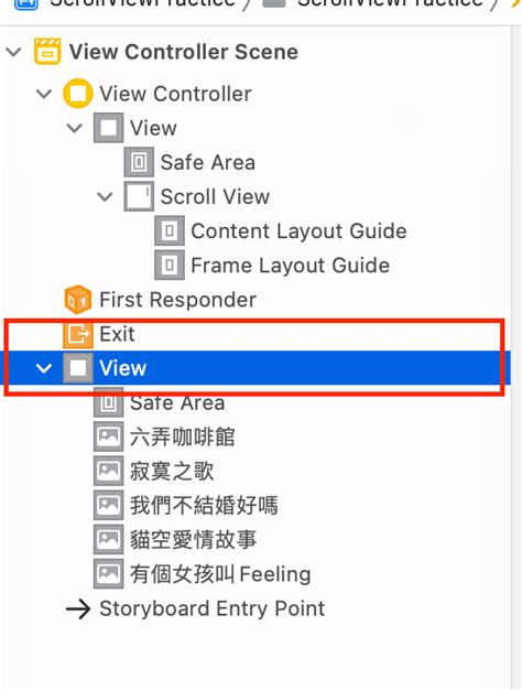 設定 content size，實現水平捲動，上下捲動和分頁的 scroll view by 黃金米 彼得潘的 swift ios