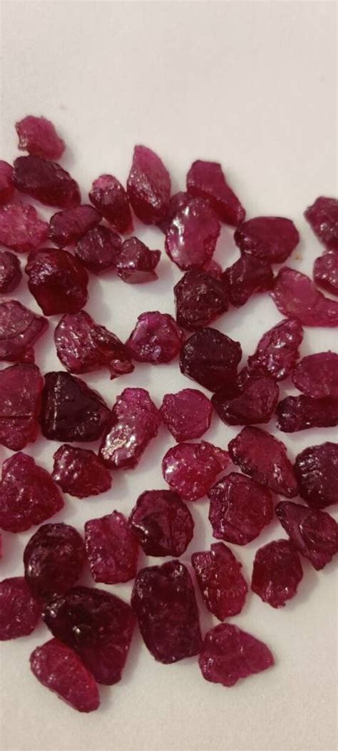 Indian Raw Rubies