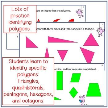 What Is A Polygon Power Point Lesson With Printable Babe Page