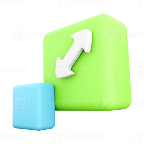 3d Interpretazione Scalabilità O Scalabile Sistema Linea Icona 3d Interpretazione