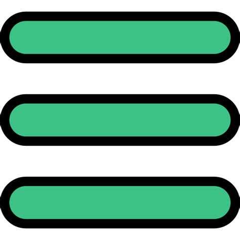 Menu Generic Color Lineal Color Icon