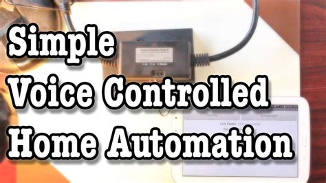 How To Voice Controlled Home Automation