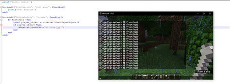 I Added Native Lua Bindings To Vanilla Minecraft Using C Rminecraft