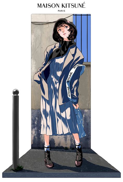 메종키츠네 한국 아티스트 나무13과 협업한 ‘paris Seoul오픈