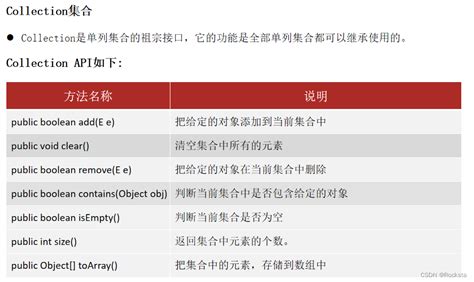 集合体系概述以及collection集合常用api 迭代器详解 Copyonwritearraylistcollection Api