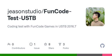 GitHub Jeasonstudio FunCode Test USTB Coding Test With FunCode Games In USTB