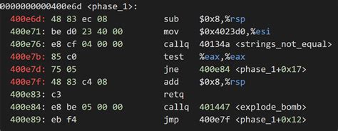 Bit Cs大三上csapp计算机系统导论lablab2 Bombcsapp实验2bombmd At Main · Liujiaqunbit Cs · Github