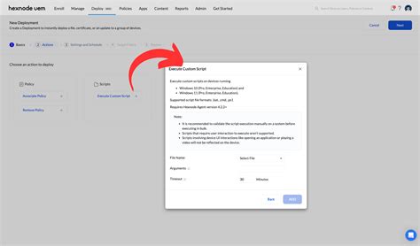 Deploy Custom Scripts To Your Mac And Windows Devices Unified