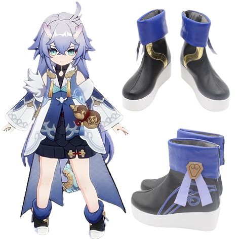 Honkai Star Rail Bailu Cosplay Shoes Gcosplay