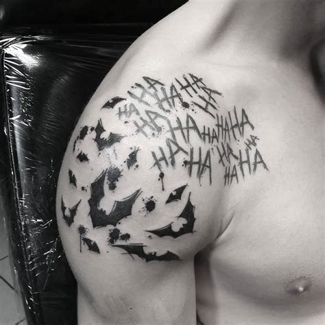 Batman Logo Tattoos 50 Batman Symbol Tattoo Designs For Men
