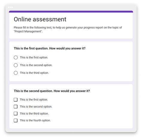 How To Create An Assessment Using Google Forms