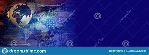 Big Data Cogs Circuit Global Background Flowing Number One And Zero Text In Binary Code Format