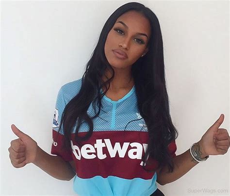 Fanny Neguesha Looking Awesome Super Wags Hottest Wives And Girlfriends Of High Profile