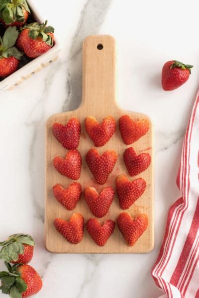 How To Make Heart Shaped Strawberries The Bakermama