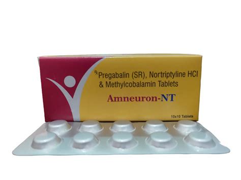 Pregabalin Nortriptyline And Methylcobalamin Tablet Nortipan M Latest Price Manufacturers