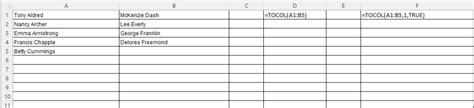 combine excel data into one column using tocol iq accounting