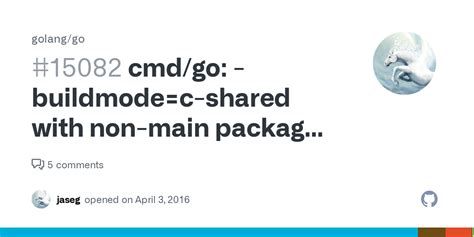 cmd go buildmode c shared with non main package should fail rather