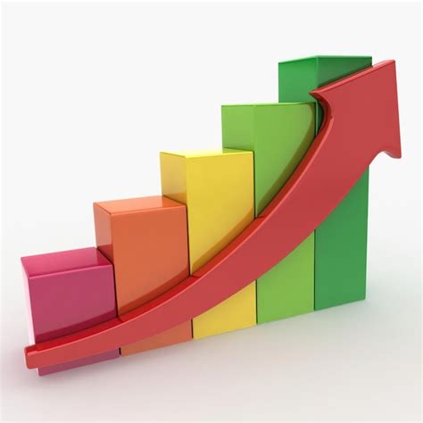 Premium Photo Growth Graph