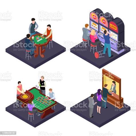 도박 슬롯 머신 포커 현금 교환과 카지노 등가성 벡터 조성 3차원 형태에 대한 스톡 벡터 아트 및 기타 이미지 3차원 형태
