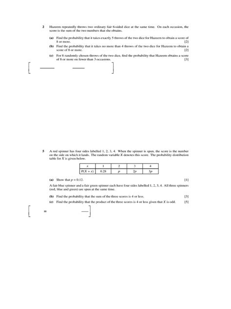 Chapter 4 Discrete Random Variable Pdf Statistical Theory