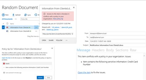 configure dlp in sharepoint 2016 step by step