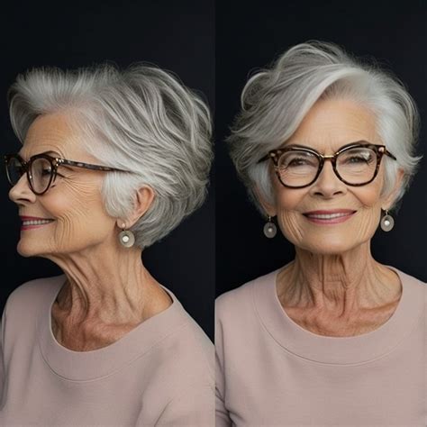 Freche Frisuren Ab Mit Brille Bob Pony Mittellang Kurz