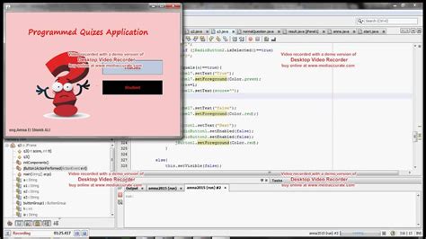 Quiz Application Using Netbeans Youtube