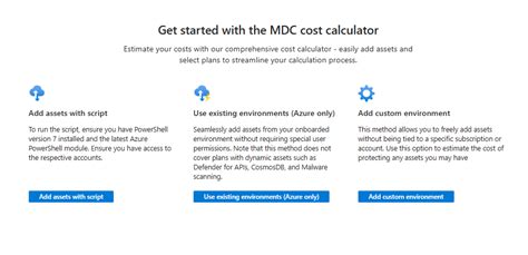 Оценка затрат с помощью калькулятора затрат Defender для облака Microsoft Defender For Cloud