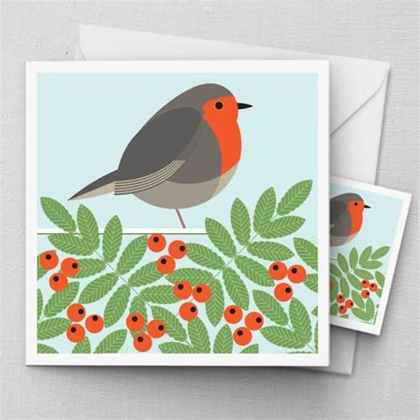 Robin And Rowan Card Ilikebirds Bird Art Bird Illustration I Like Birds
