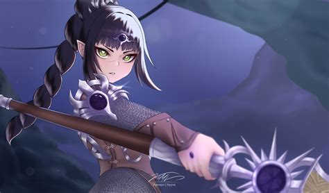 Shadowheart Dungeons Dragons And More Drawn By Nyyve Danbooru