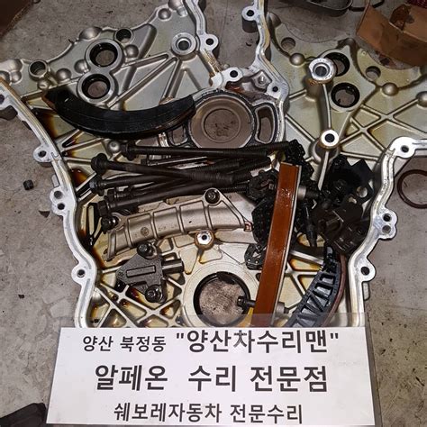 양산차수리맨 조상현 알페온 30 V6 엔진의 내부 상황입니당 양산차수리맨 양산흡기크리닝