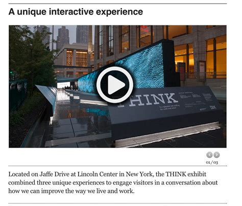 IBM THINK Making The World Work Better On Behance