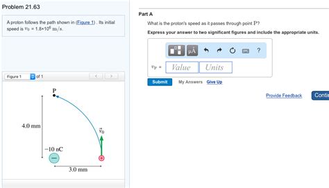 solved a proton follows the path shown in figure 1 its