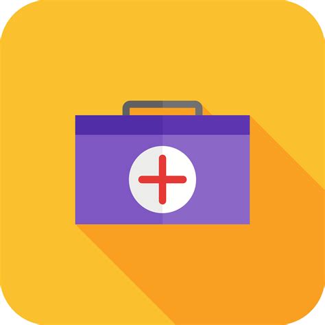 Flat Long Shadow Icon 363184 Vector Art At Vecteezy