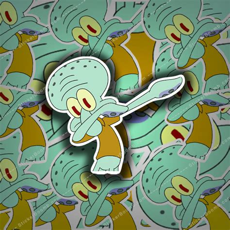 Squidward Doing Dab From Spongebob Squarepants